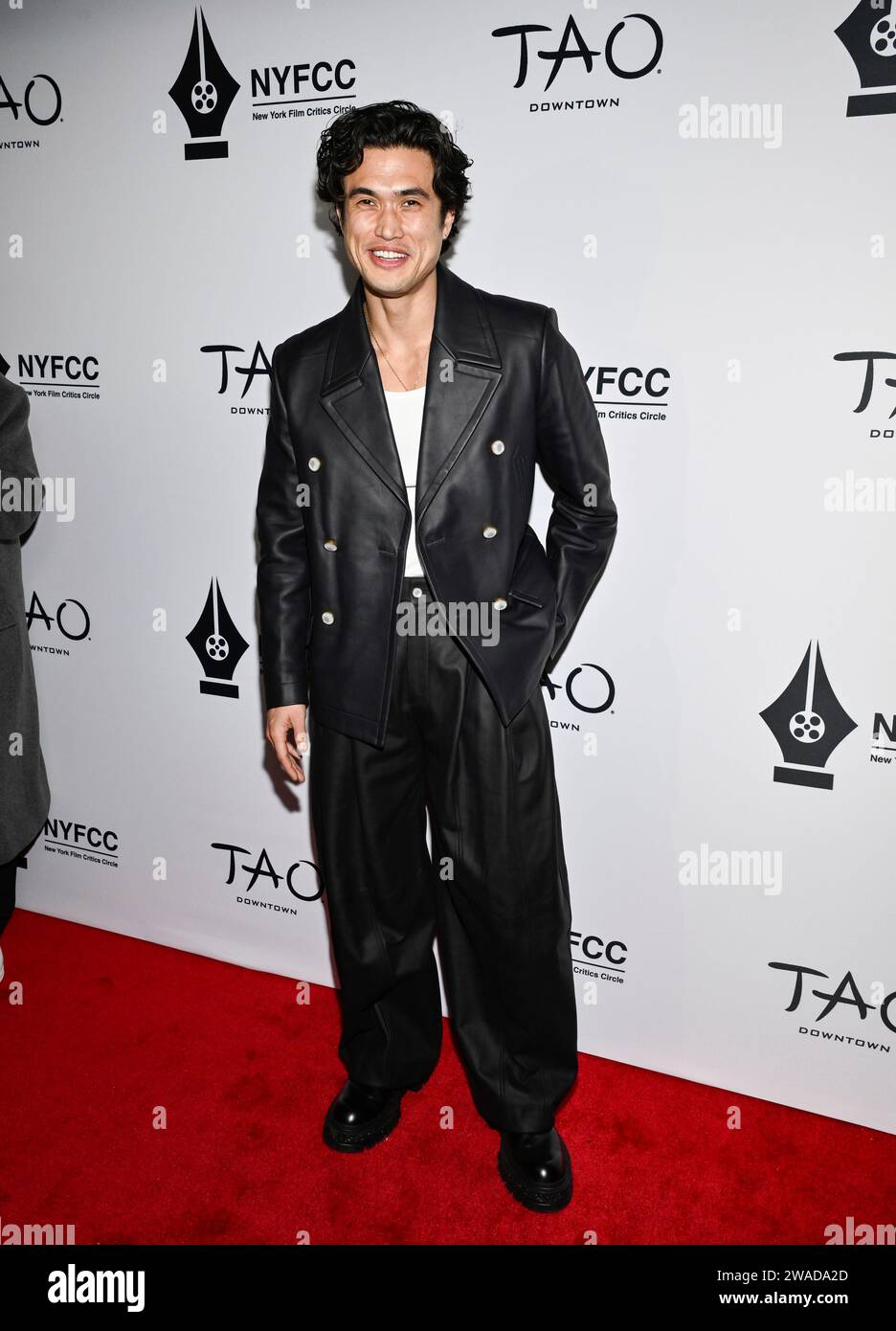 Best supporting actor honoree for "May December" Charles Melton attends ...
