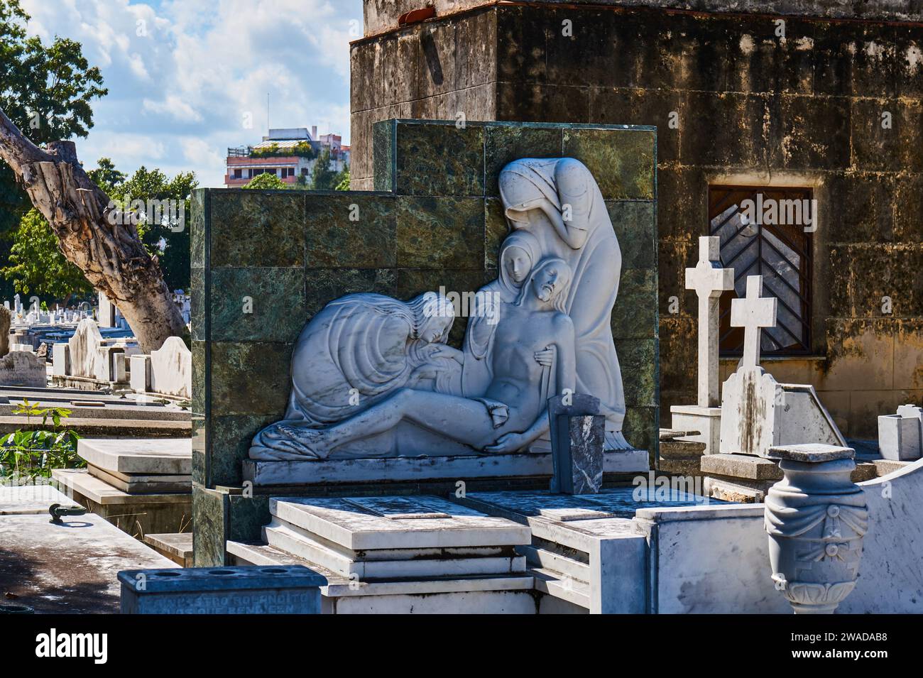 COLON CEMETERY, ONE OF THE BIGGEST CEMETERIES IN THE WORLD Stock Photo ...