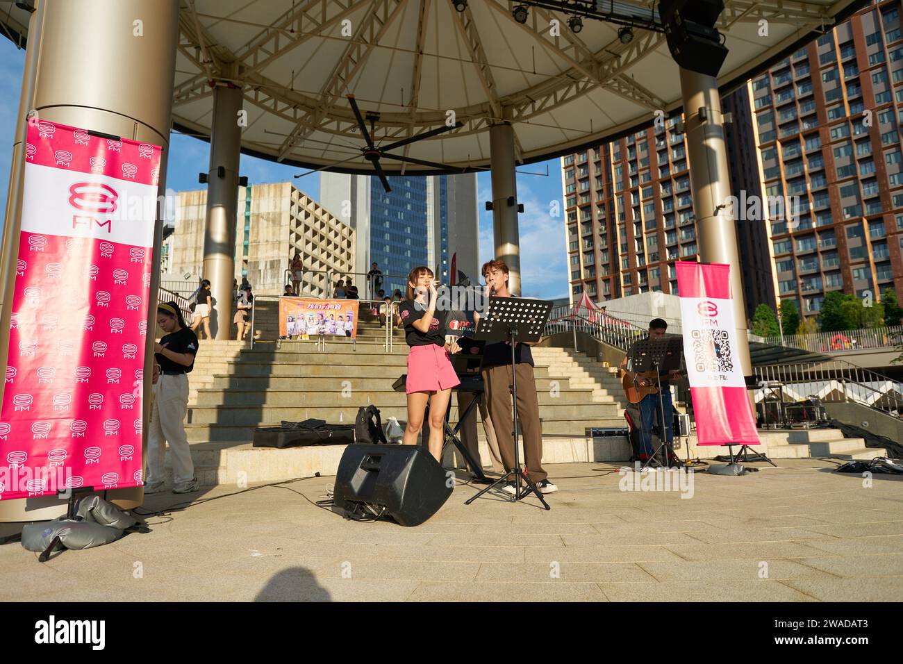 KUALA LUMPUR, MALAYSIA - CIRCA MAY, 2023: people on scene at the ...