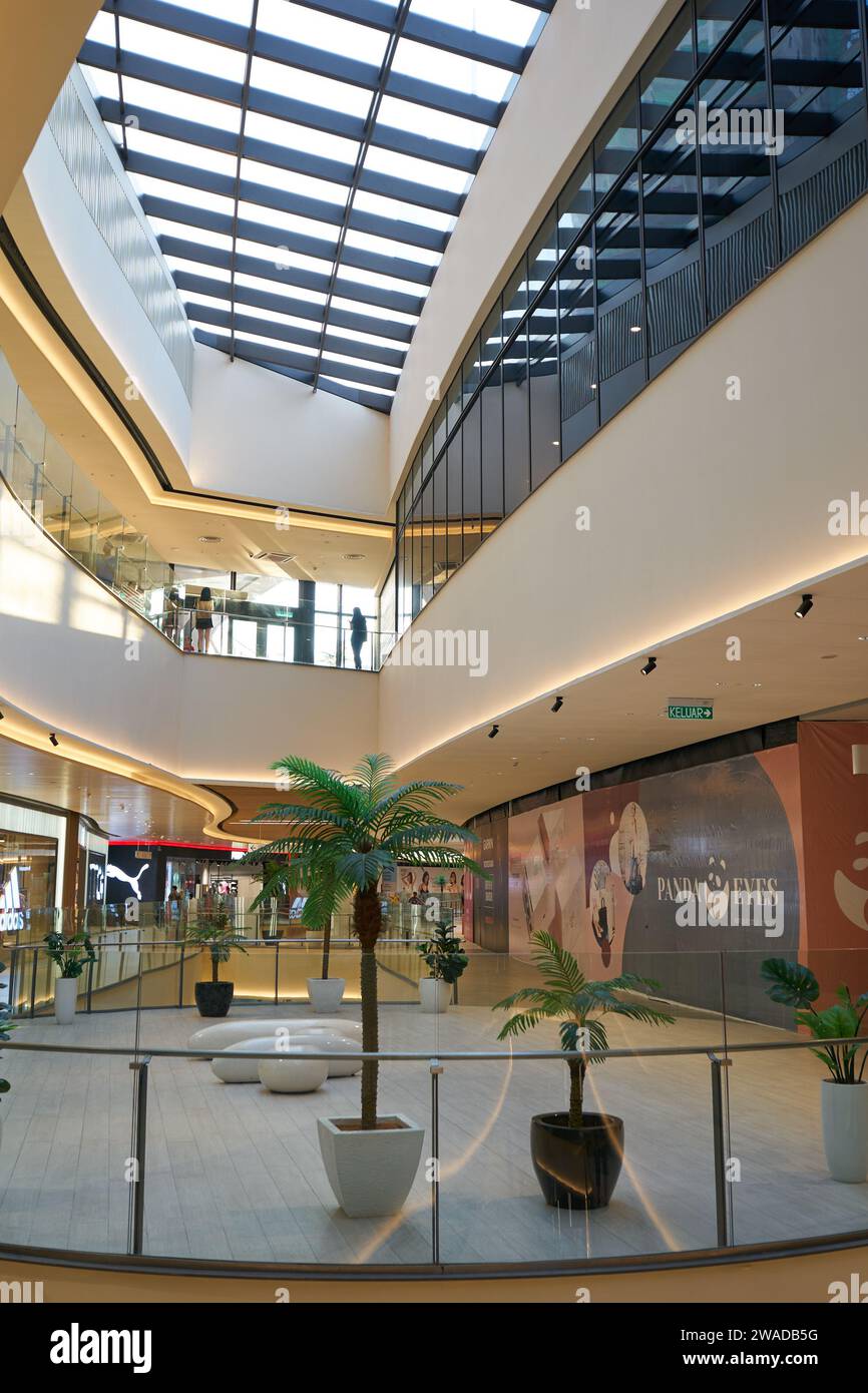 KUALA LUMPUR, MALAYSIA - MAY 27, 2023: interior shot of LaLaport Bukit ...