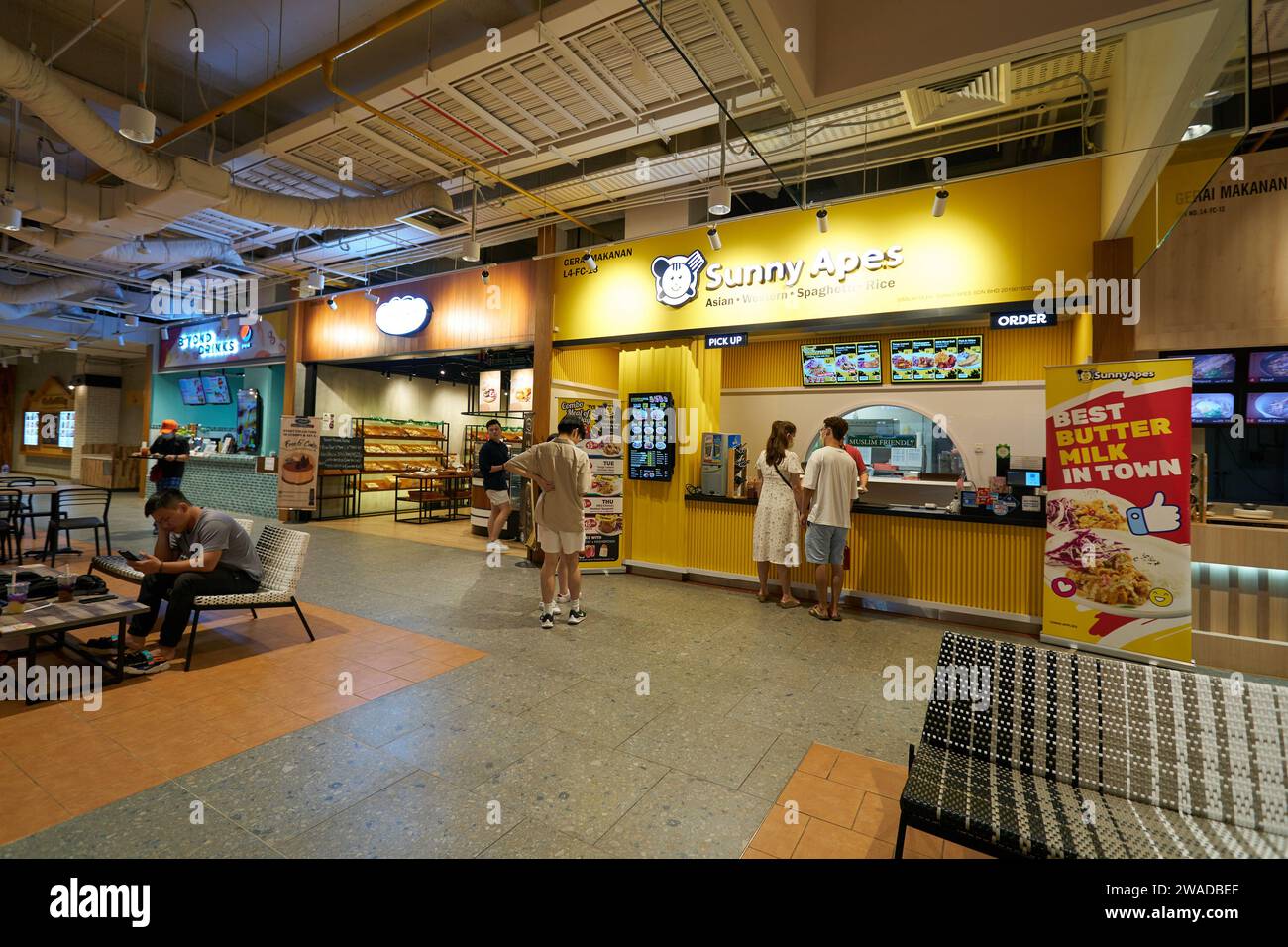 KUALA LUMPUR, MALAYSIA - MAY 27, 2023: interior shot of Garden Dining ...