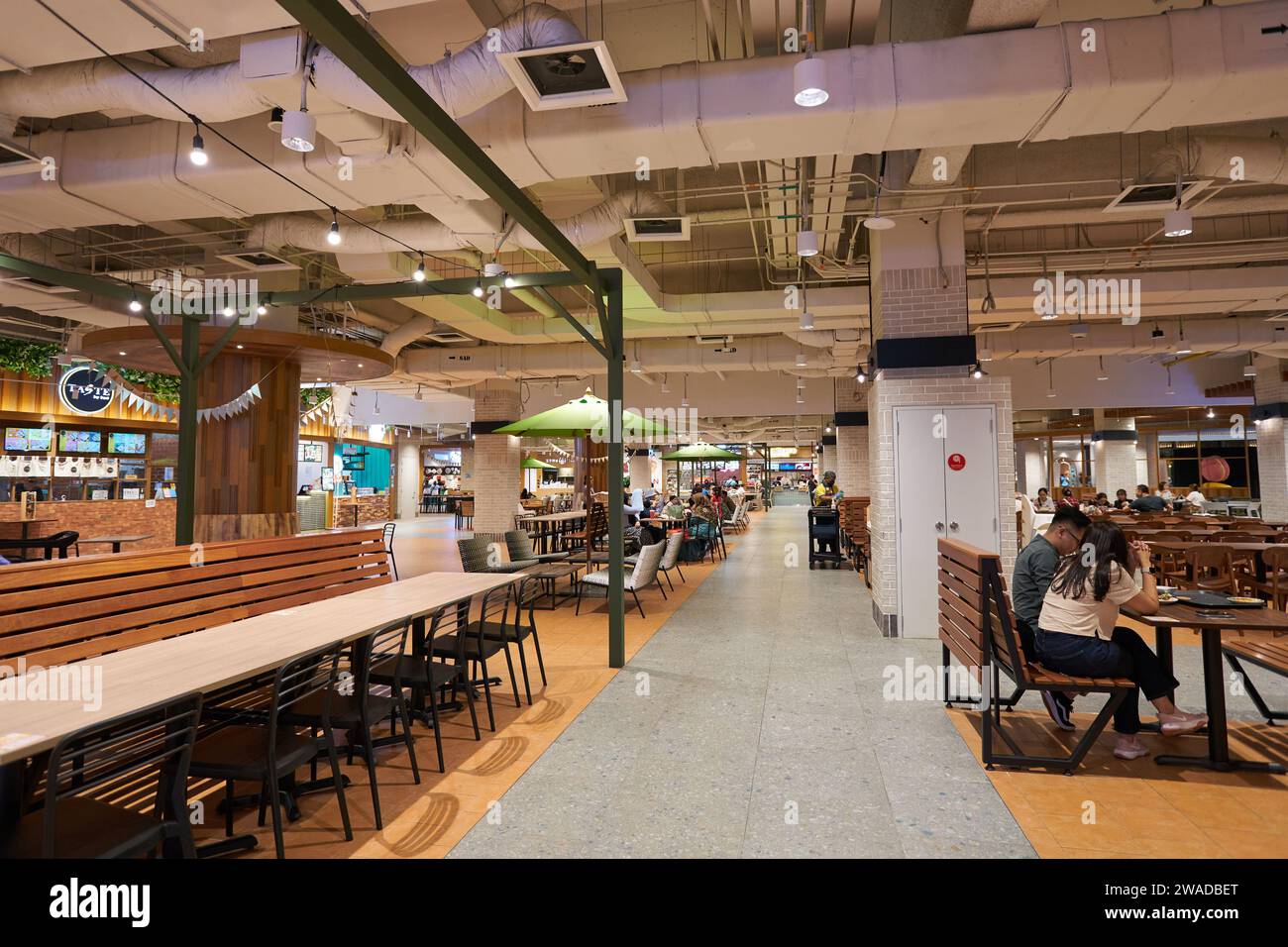 KUALA LUMPUR, MALAYSIA - MAY 27, 2023: interior shot of Garden Dining ...