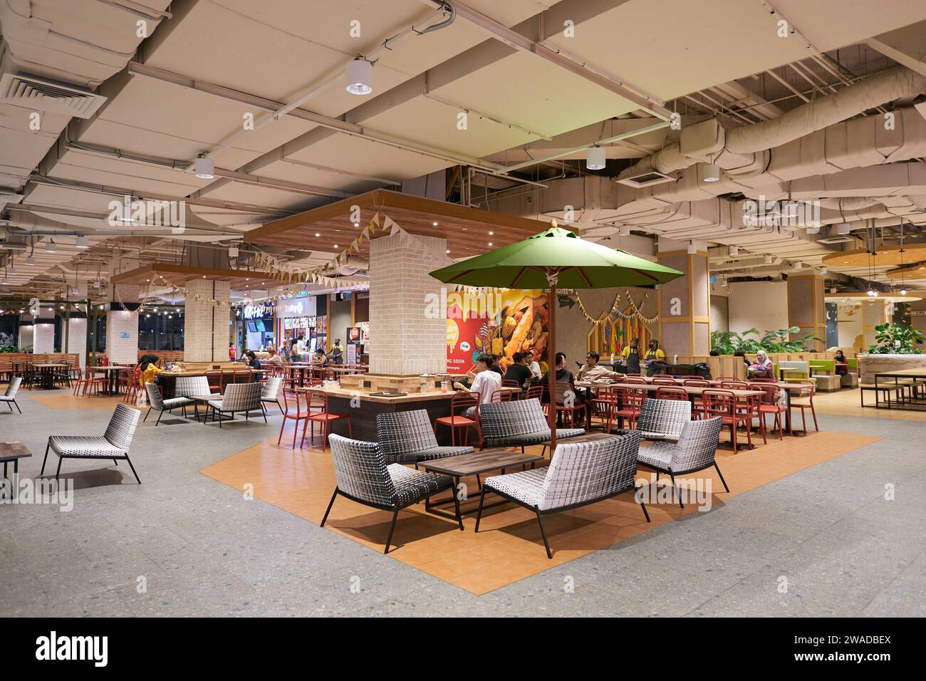 KUALA LUMPUR, MALAYSIA - MAY 27, 2023: interior shot of Garden Dining ...
