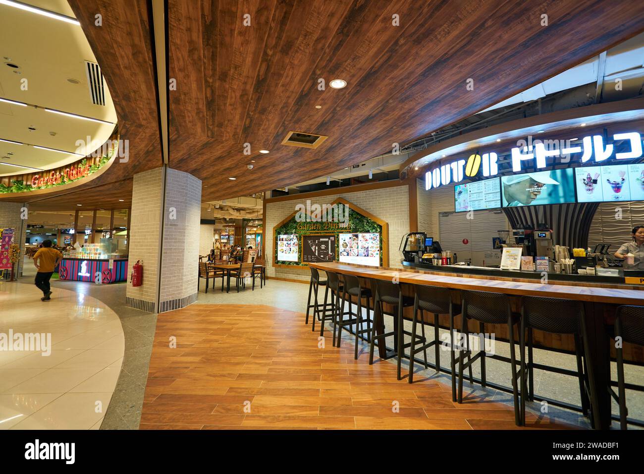KUALA LUMPUR, MALAYSIA - MAY 27, 2023: interior shot of Garden Dining ...