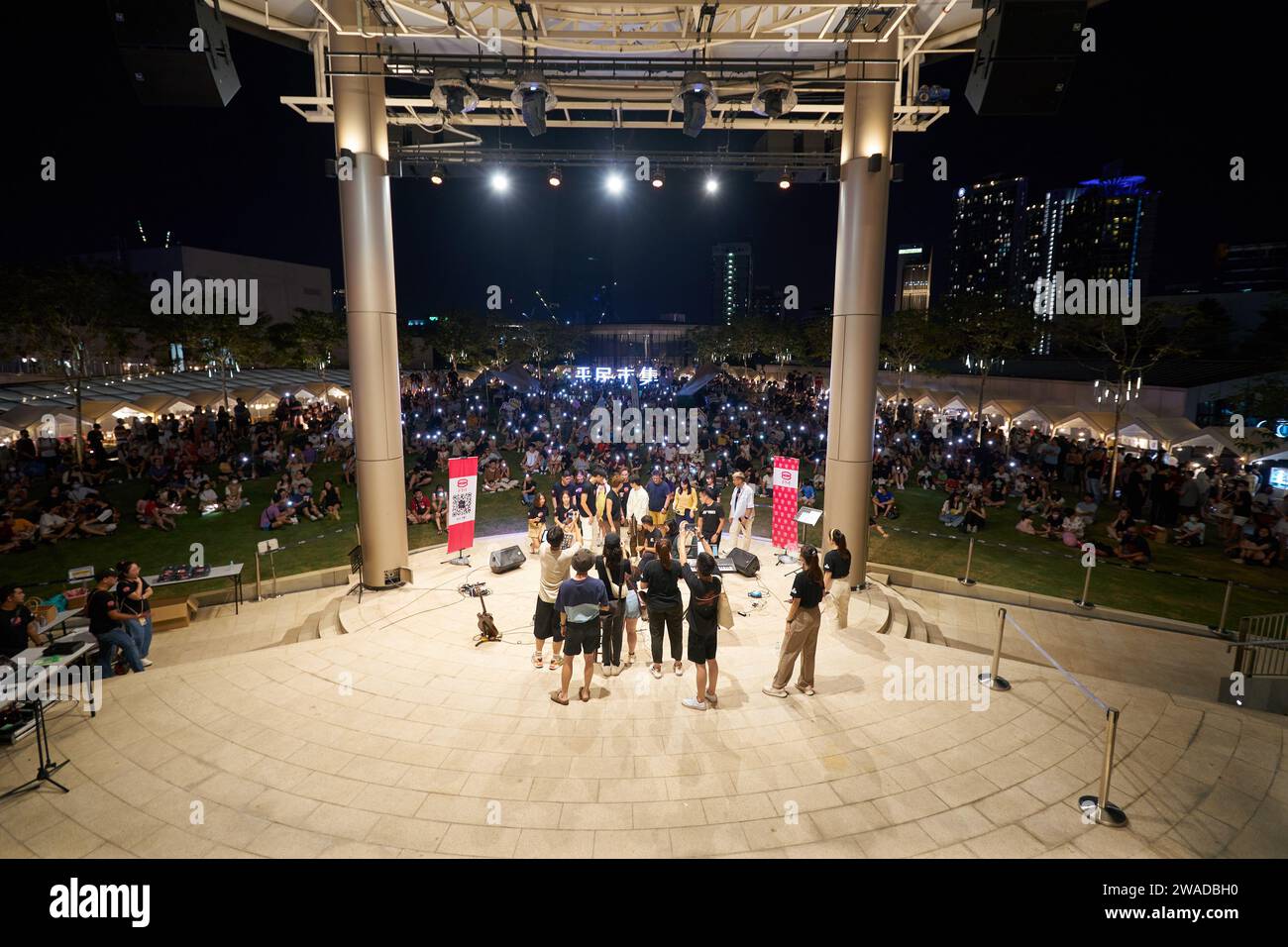 KUALA LUMPUR, MALAYSIA - CIRCA MAY, 2023: people on scene at the ...