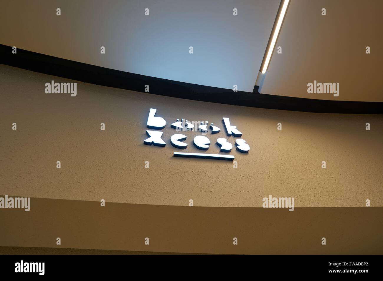 KUALA LUMPUR, MALAYSIA - MAY 27, 2023: BookXcess sign as seen in ...