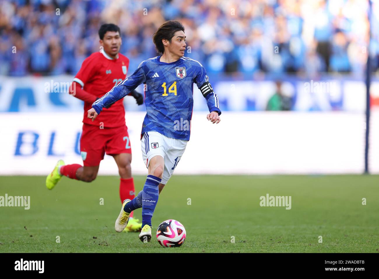 Tokyo, Japan. 1st Jan, 2024. Junya Ito (JPN) Football/Soccer : TOYO TIRES CUP 2024 match between ...