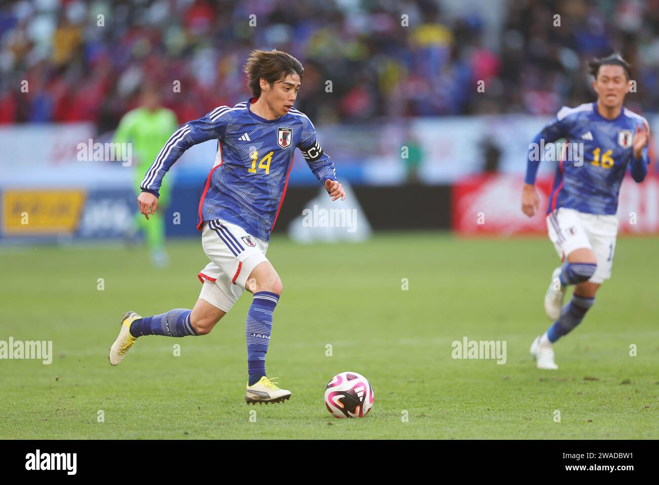 Tokyo, Japan. 1st Jan, 2024. Junya Ito (JPN) Football/Soccer : TOYO TIRES CUP 2024 match between ...