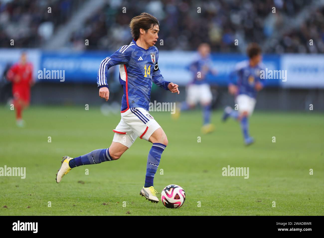 Tokyo, Japan. 1st Jan, 2024. Junya Ito (JPN) Football/Soccer : TOYO TIRES CUP 2024 match between ...