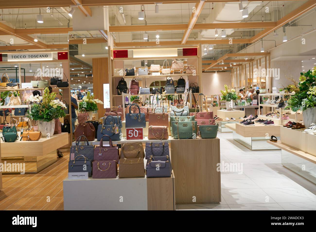 KUALA LUMPUR, MALAYSIA - MAY 27, 2023: interior shot of Metrojaya ...