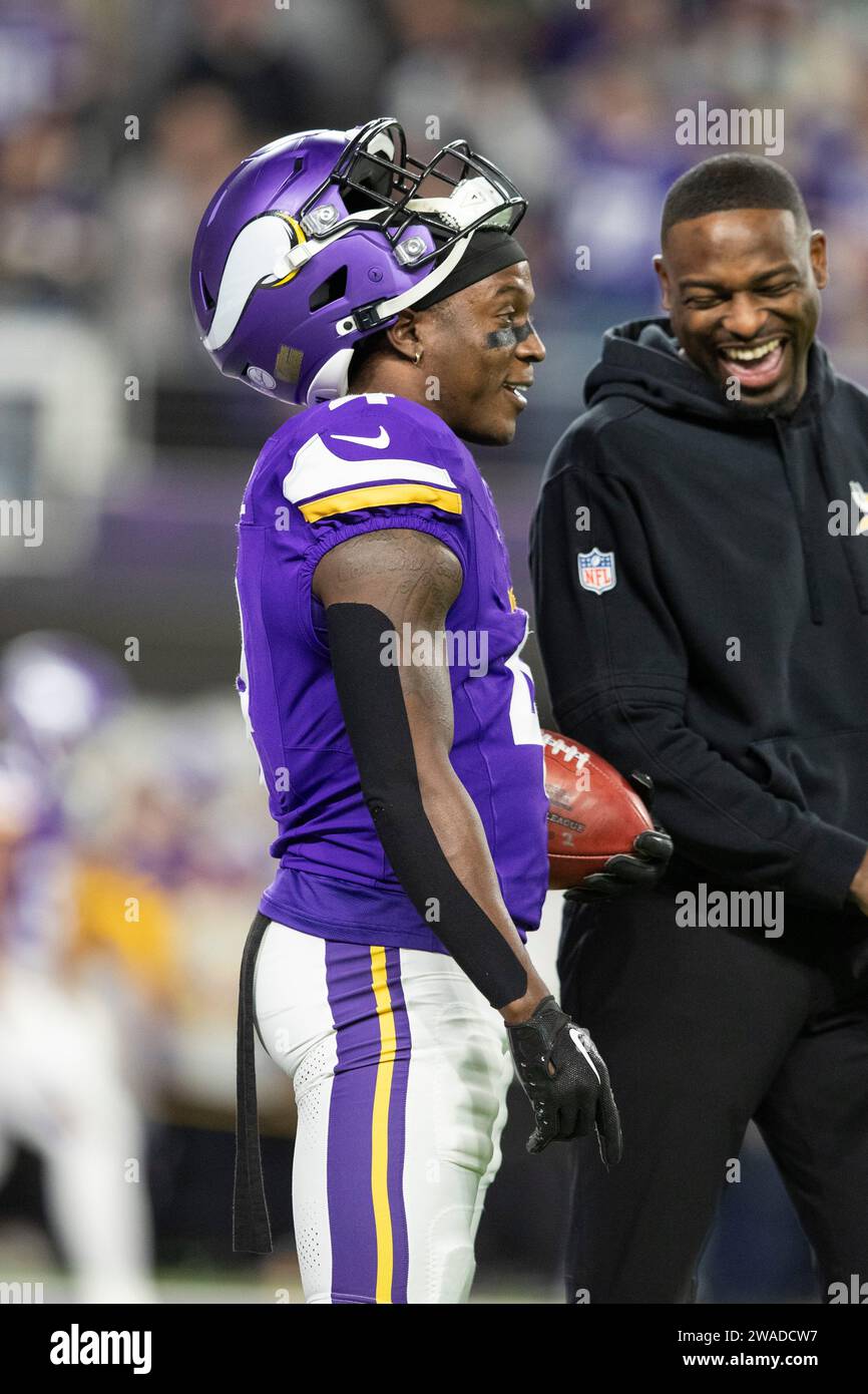 Minnesota Vikings Brandon Powell during an NFL game, Sunday, Dec. 31 ...