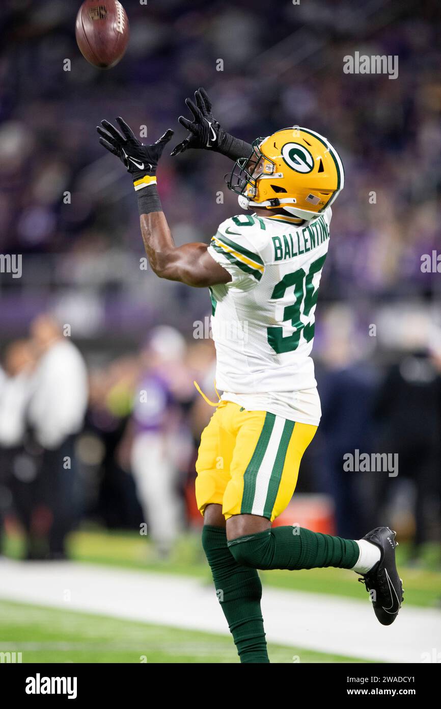 Green Bay Packers Corey Ballentine during an NFL game, Sunday, Dec. 31 ...