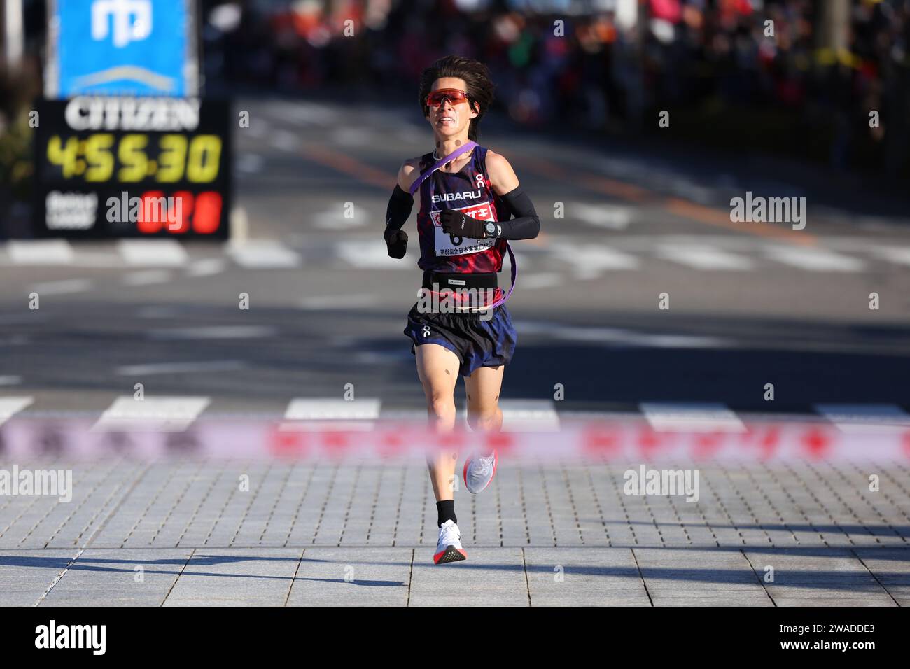 Katsuhiko Suzuki (SUBARU), JANUARY 1, 2024 - Ekiden : New Year Ekiden ...