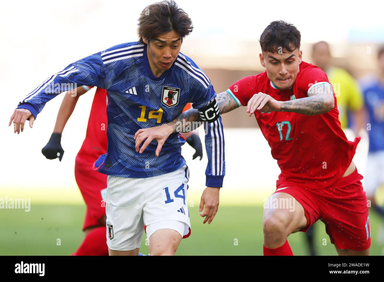 Tokyo, Japan. 1st Jan, 2024. Junya Ito (JPN) Football/Soccer : TOYO TIRES CUP 2024 match between ...