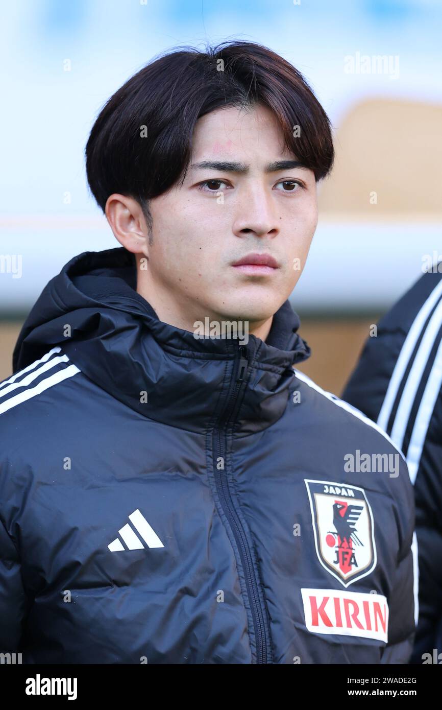 Tokyo, Japan. 1st Jan, 2024. Takumu Kawamura (JPN) Football/Soccer : TOYO TIRES CUP 2024 match ...