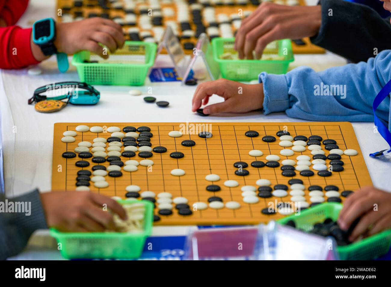 Play go chess hi-res stock photography and images - Alamy