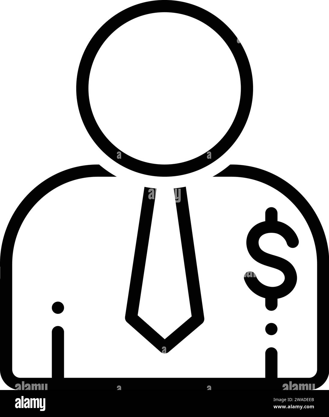 Icon for salesperson,salesman Stock Vector Image & Art - Alamy