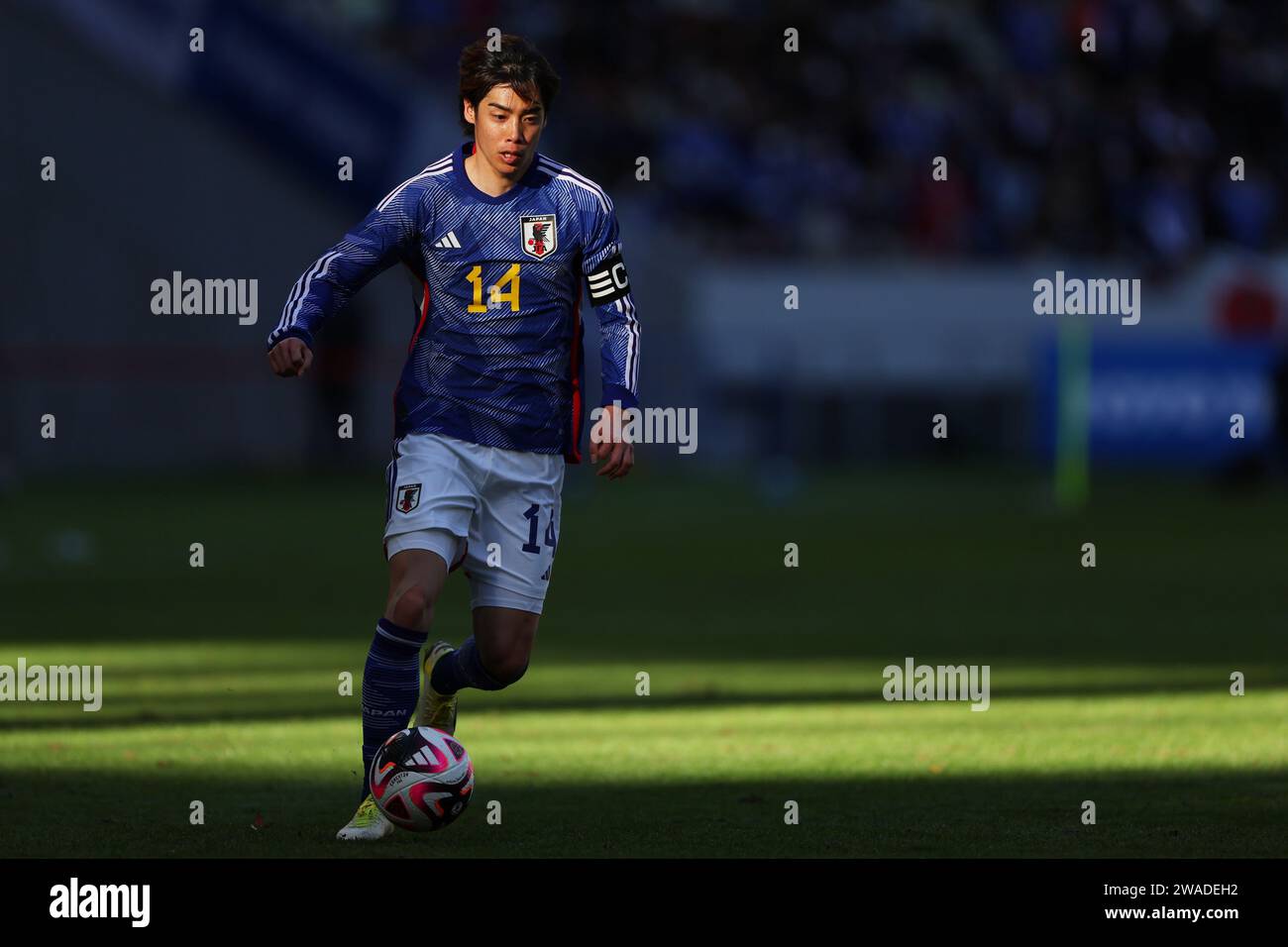 Tokyo, Japan. 1st Jan, 2024. Junya Ito (JPN) Football/Soccer : TOYO TIRES CUP 2024 match between ...