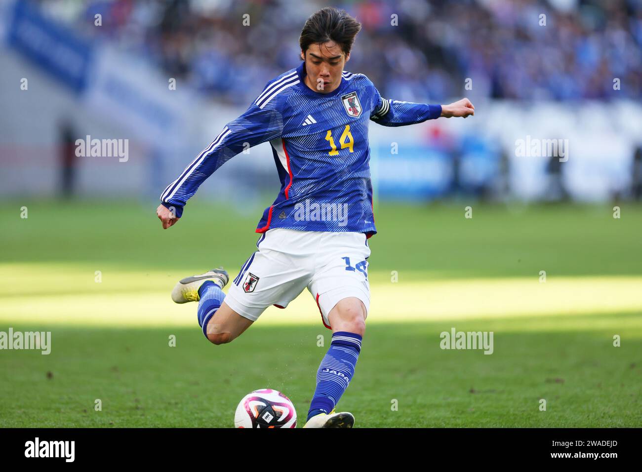 Tokyo, Japan. 1st Jan, 2024. Junya Ito (JPN) Football/Soccer : TOYO TIRES CUP 2024 match between ...