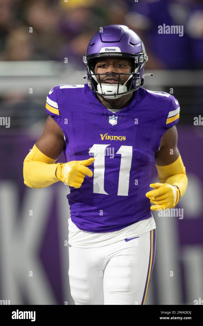 Minnesota Vikings NaJee Thompson during an NFL game, Sunday, Dec. 31 ...