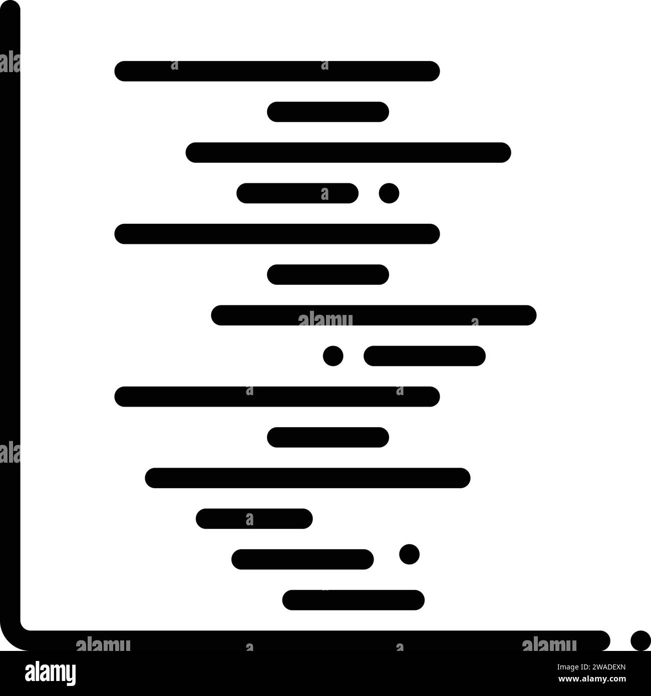 Icon for gant ,chart Stock Vector Image & Art - Alamy