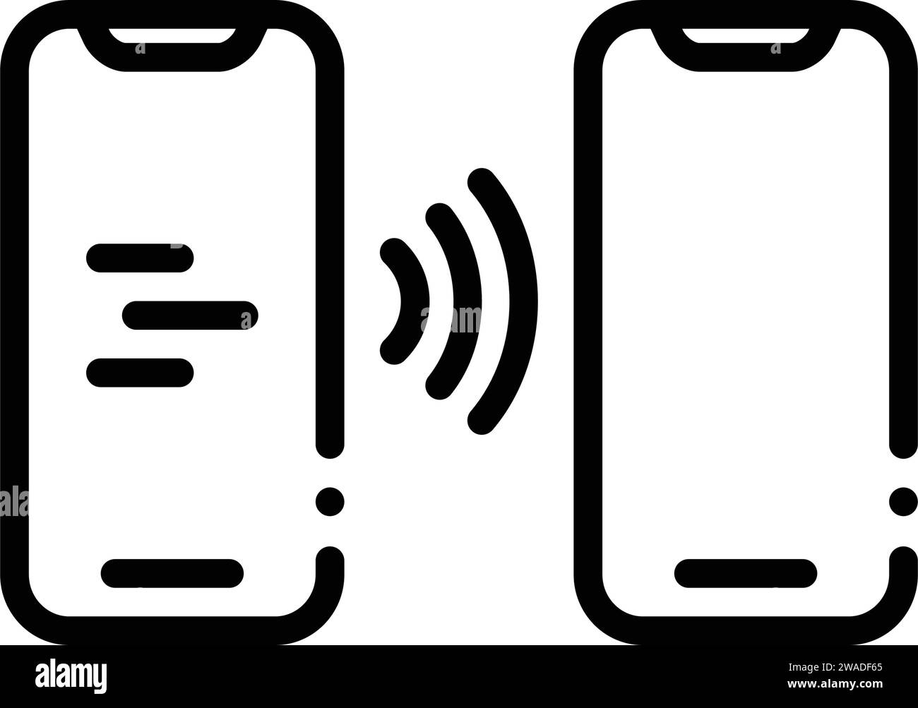 Contactless symbol Black and White Stock Photos & Images - Alamy