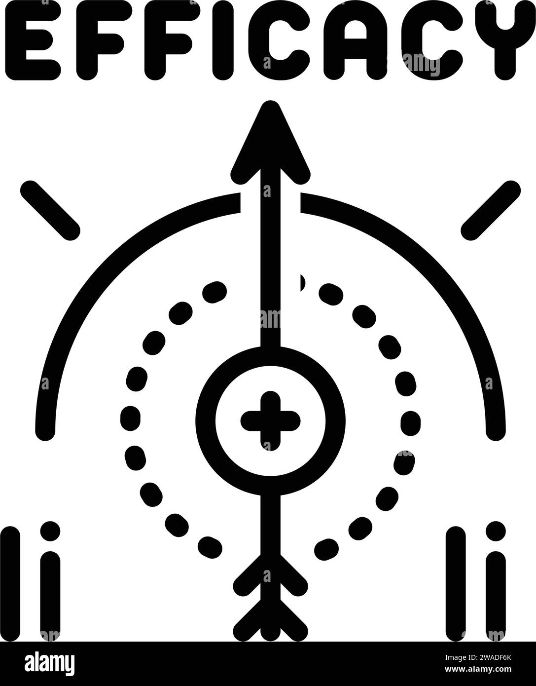 Efficacy vector vectors Black and White Stock Photos & Images - Alamy