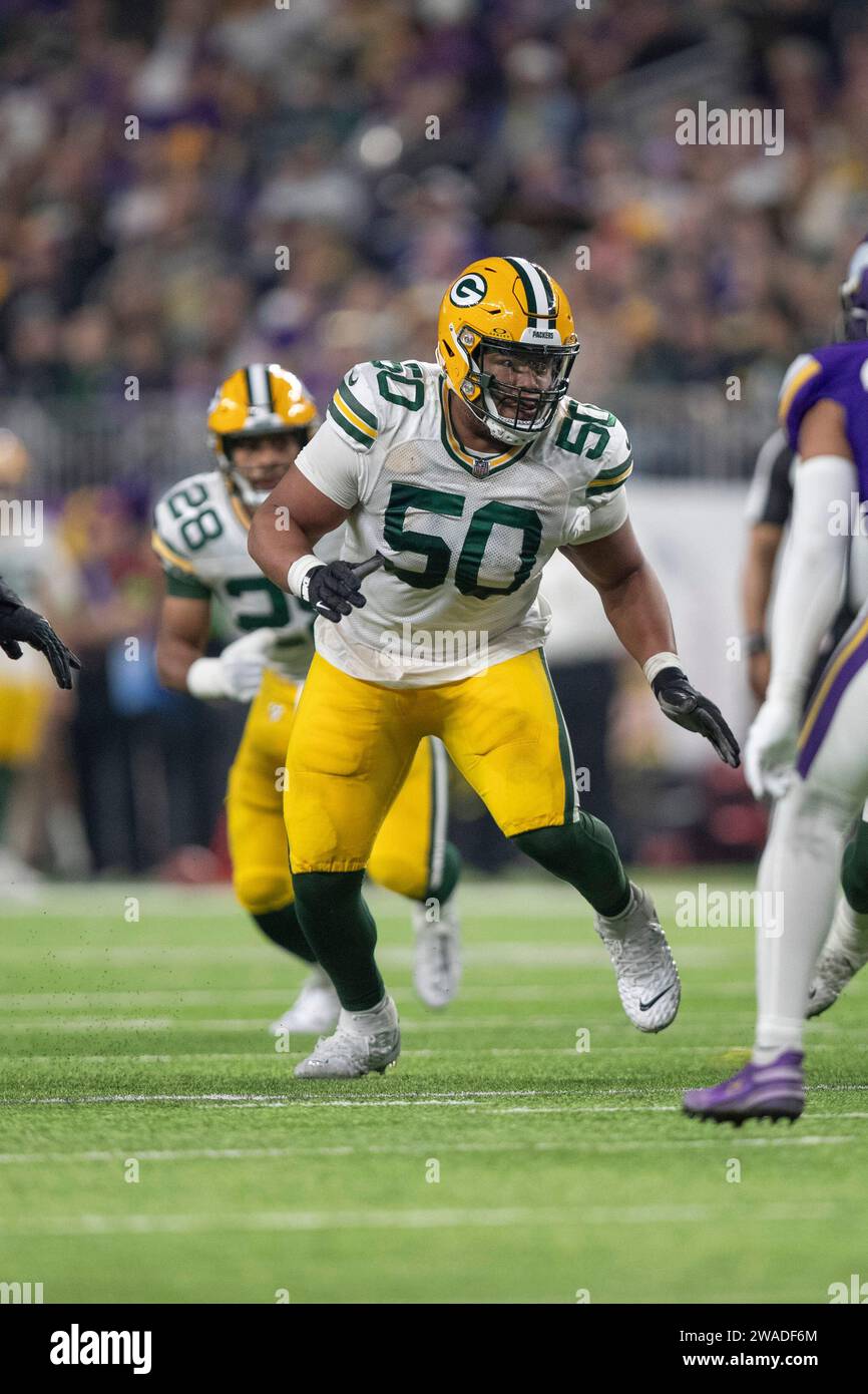 Green Bay Packers Zach Tom during an NFL game, Sunday, Dec. 31, 2023 in ...