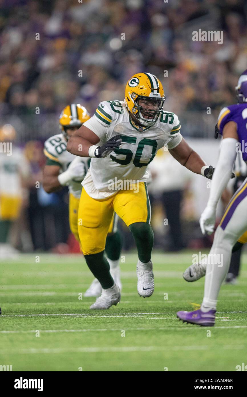 Green Bay Packers Zach Tom during an NFL game, Sunday, Dec. 31, 2023 in ...