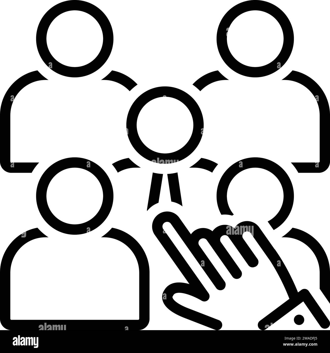 Anyone but you Stock Vector Images - Alamy