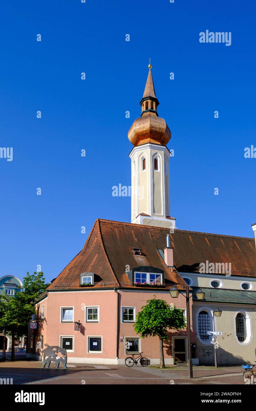 Frauenkircherl, Erding, Upper Bavaria, Bavaria, Germany Stock Photo - Alamy
