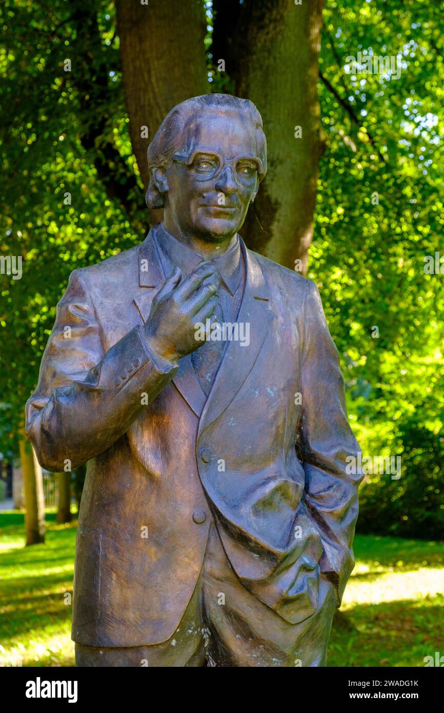 Konrad Zuse, Monument at the Abbey Ruins, Hersfeld Monastery, Luther ...
