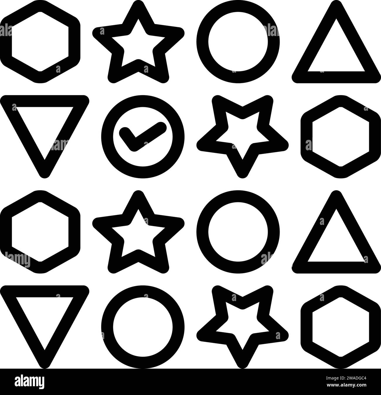 Diversification icon vector vectors Black and White Stock Photos ...