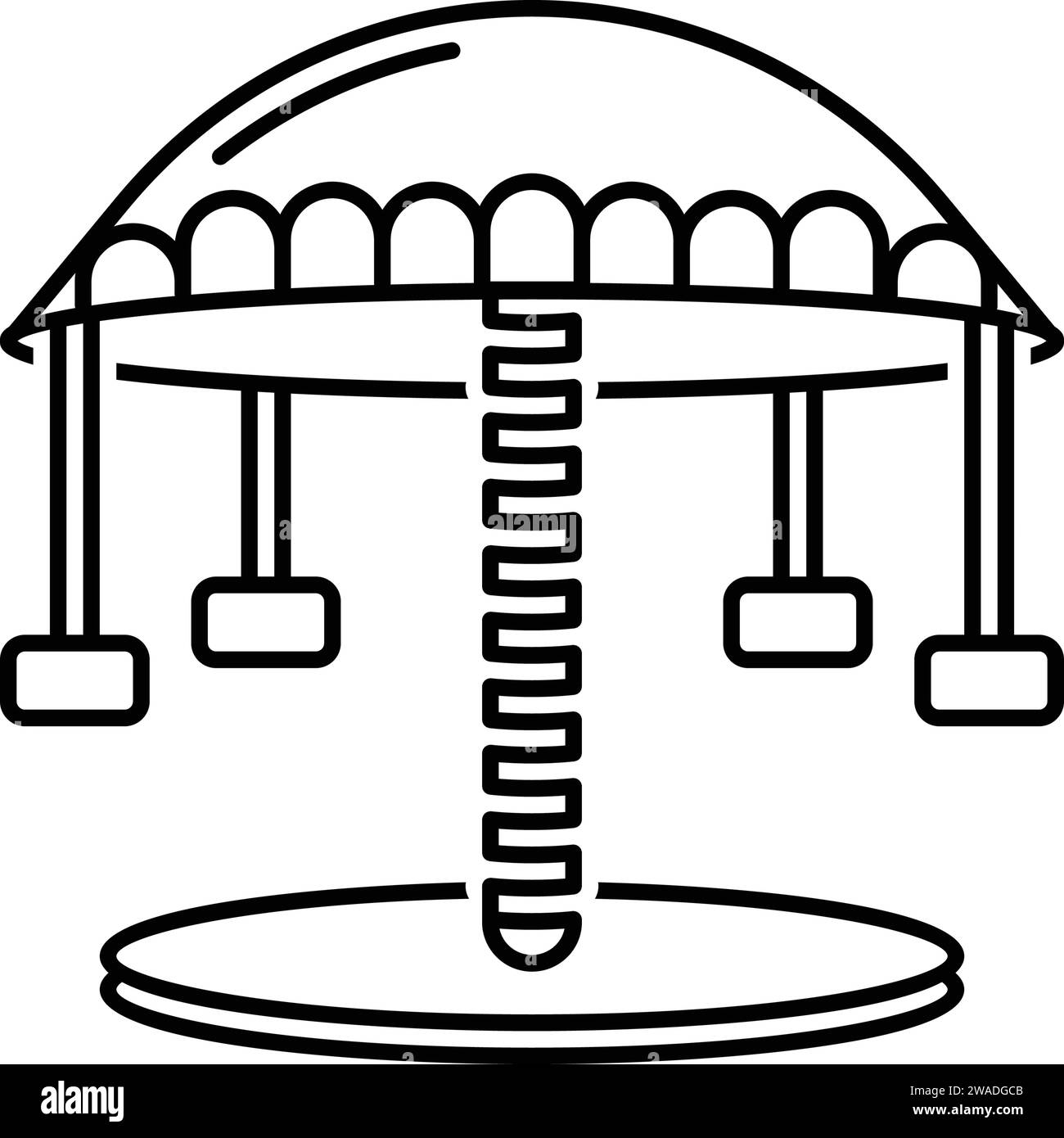Icon for carousel ,amusement park Stock Vector Image & Art - Alamy