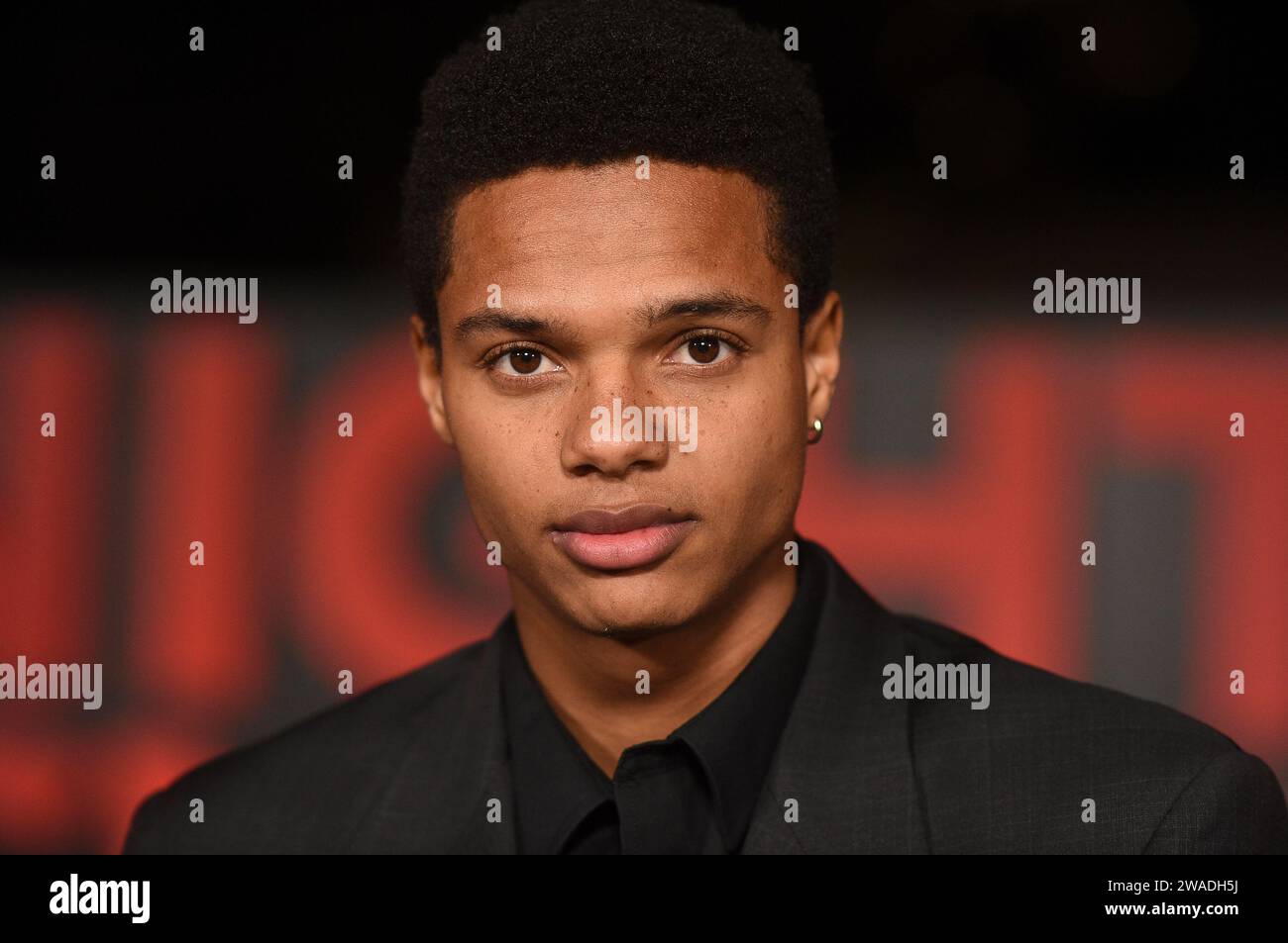 Elijah J. Roberts attends the premiere of "Night Swim" on Wednesday ...