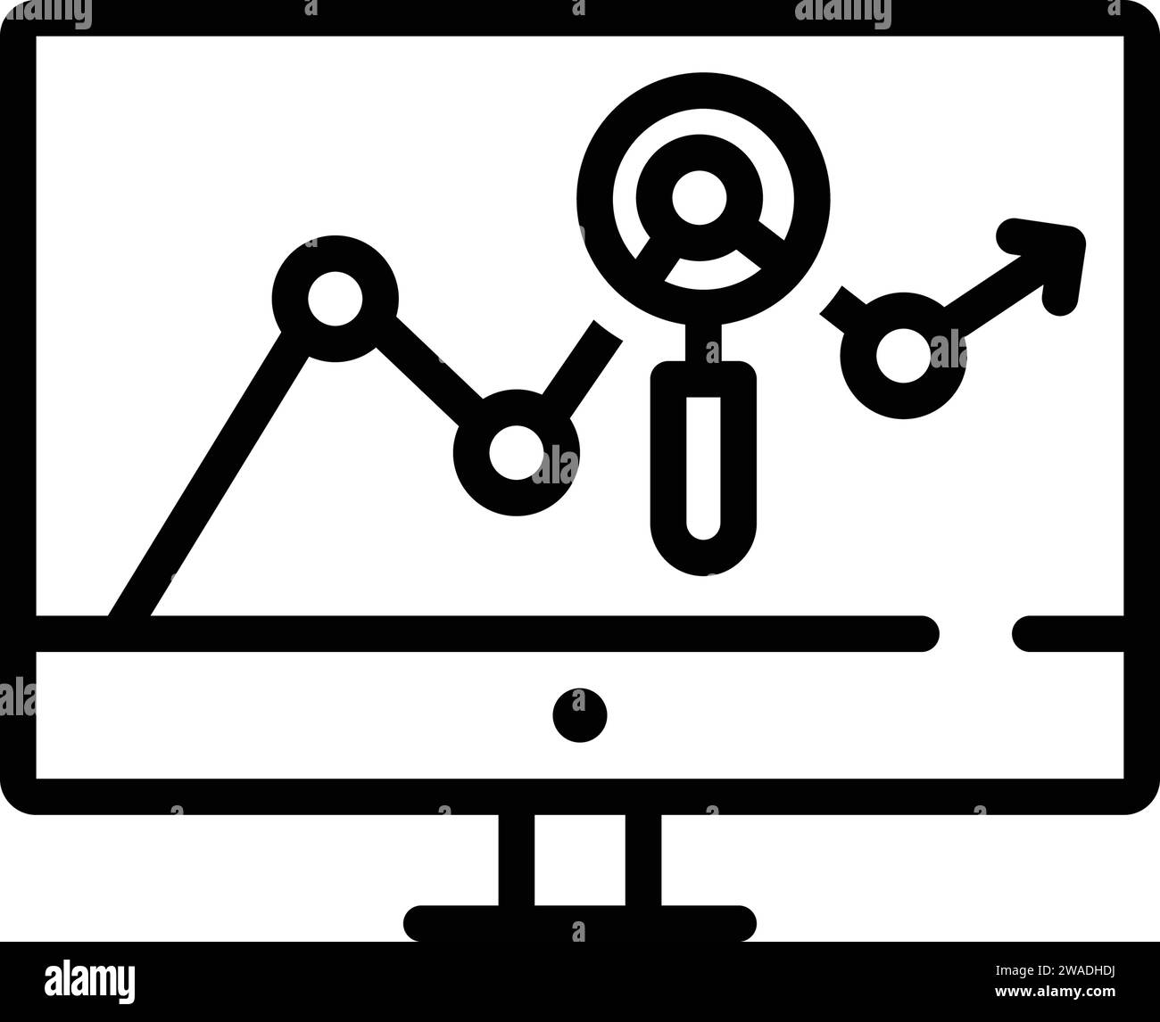 Icon for traffic analysis Stock Vector Image & Art - Alamy