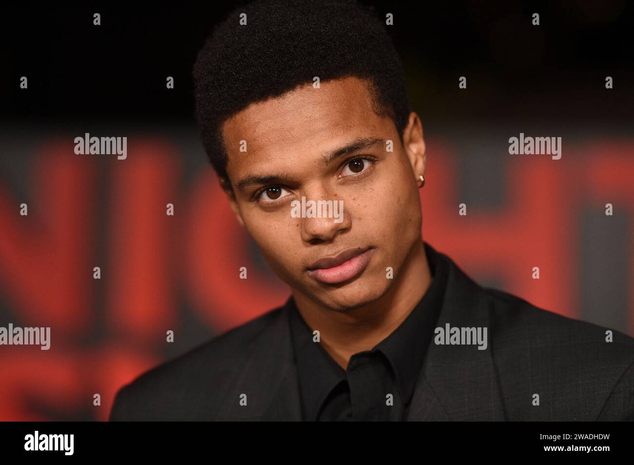 Elijah J. Roberts attends the premiere of "Night Swim" on Wednesday ...