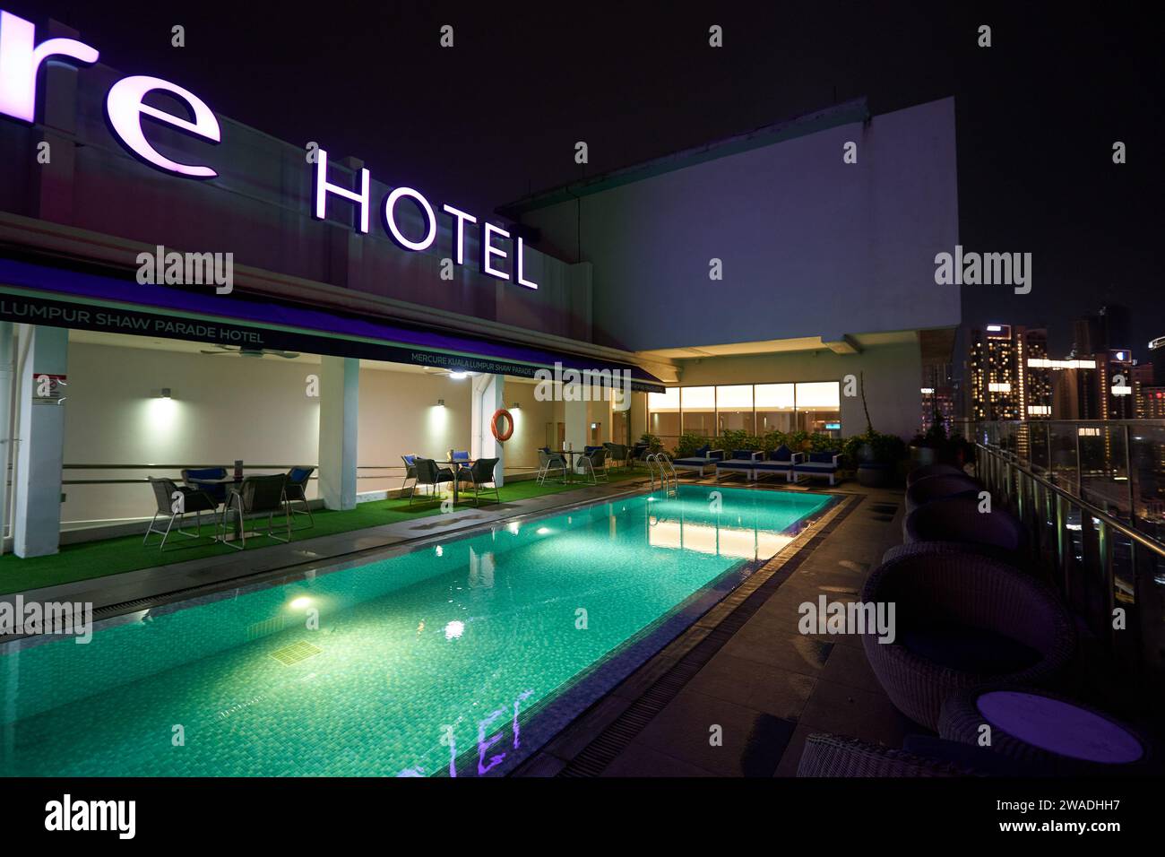 KUALA LUMPUR, MALAYSIA - MAY 26, 2023: Mercure Kuala Lumpur Shaw Parade ...