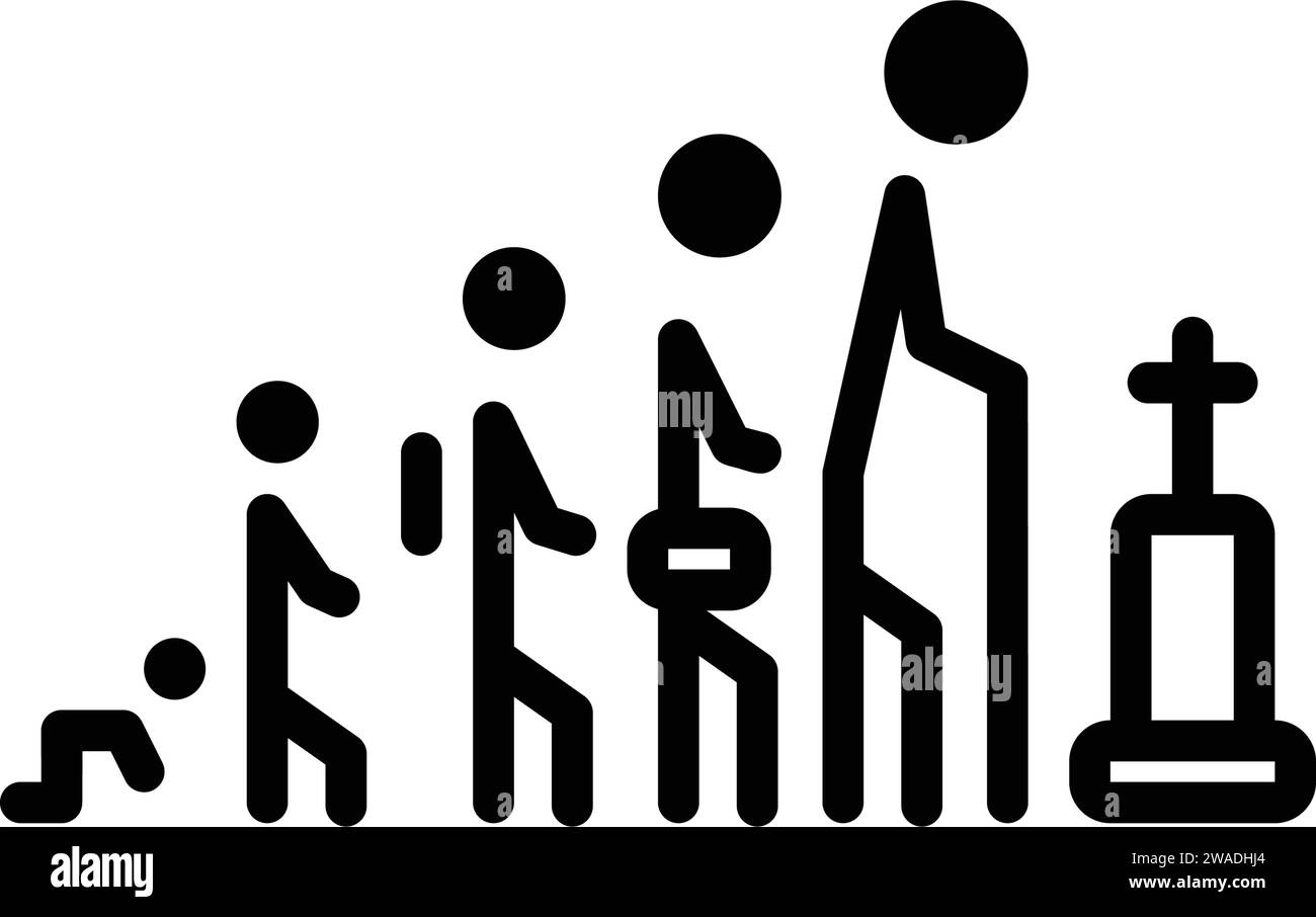 Human life cycle age Stock Vector Images - Alamy