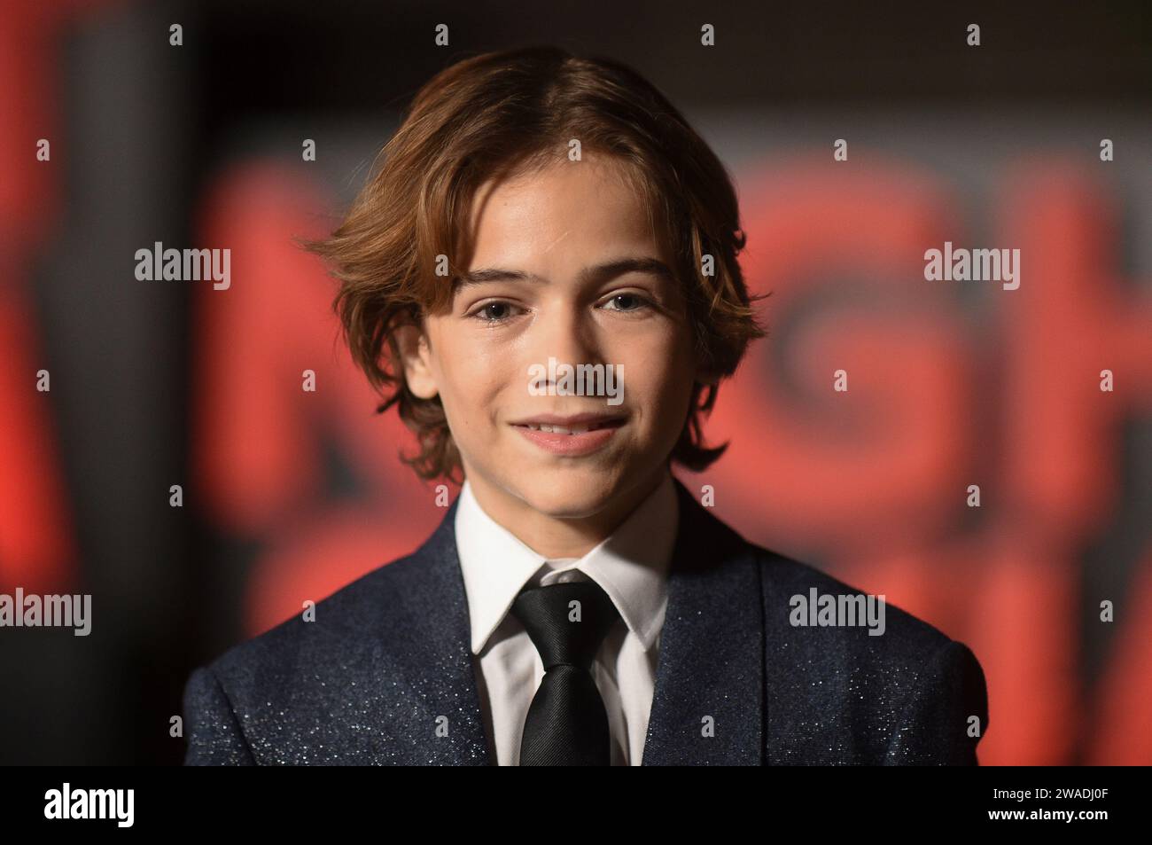 Gavin Warren attends the premiere of "Night Swim" on Wednesday, Jan. 3 ...