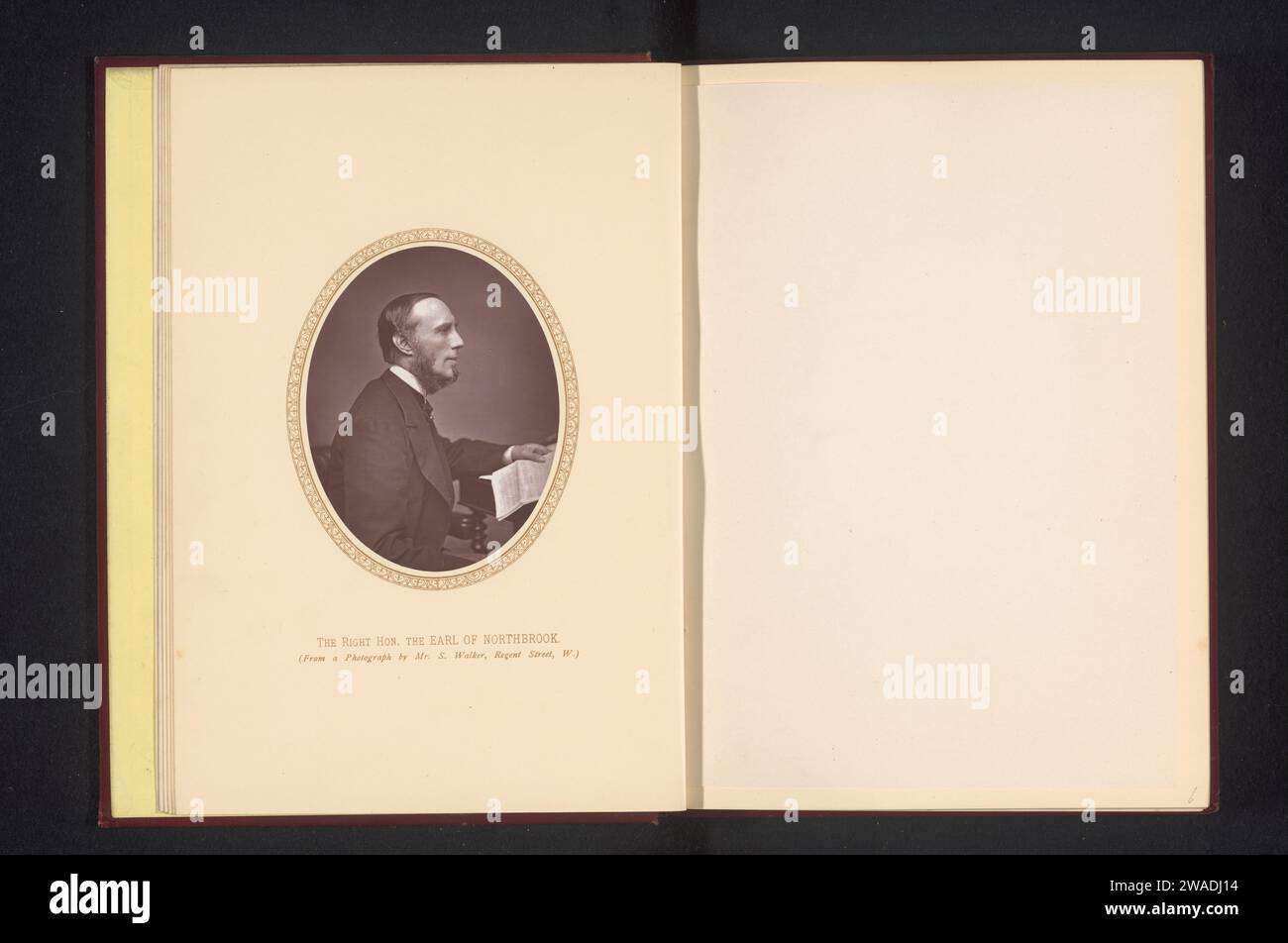 Portret van Thomas Baring, Samuel Alexander Walker, c. 1877 - c. 1882 ...