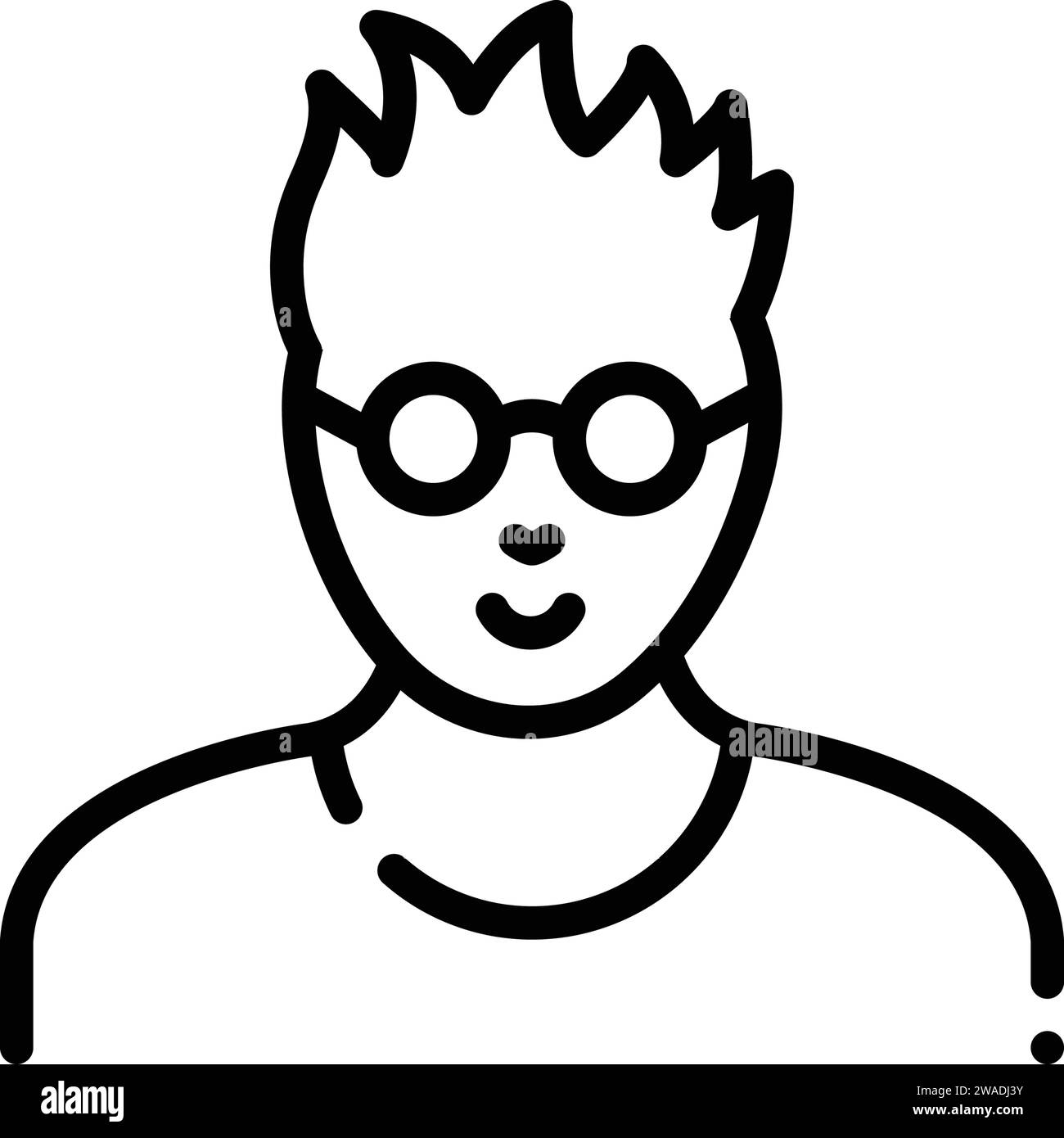 Icon smart clever Black and White Stock Photos & Images - Alamy