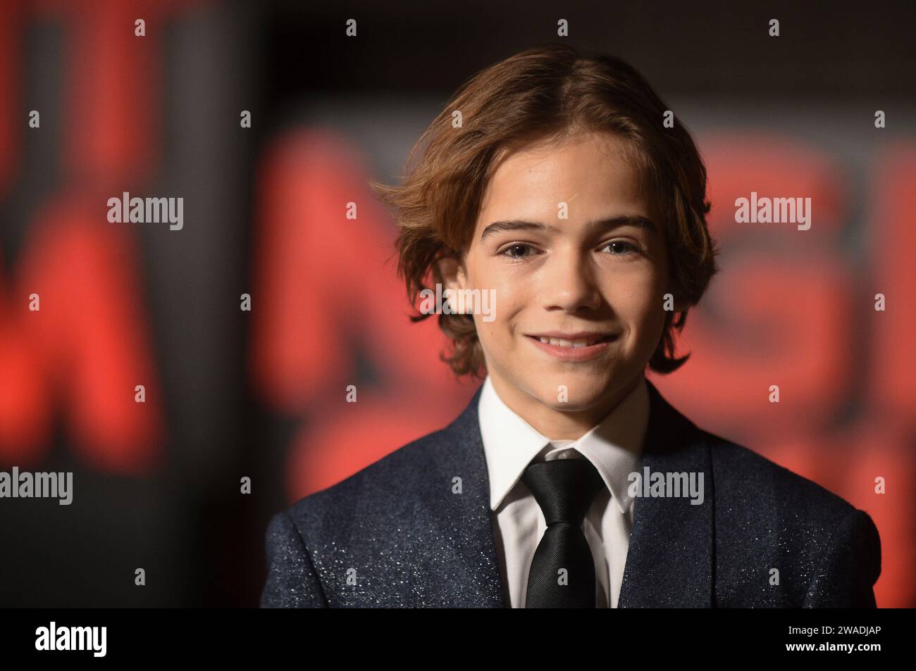 Gavin Warren attends the premiere of "Night Swim" on Wednesday, Jan. 3 ...