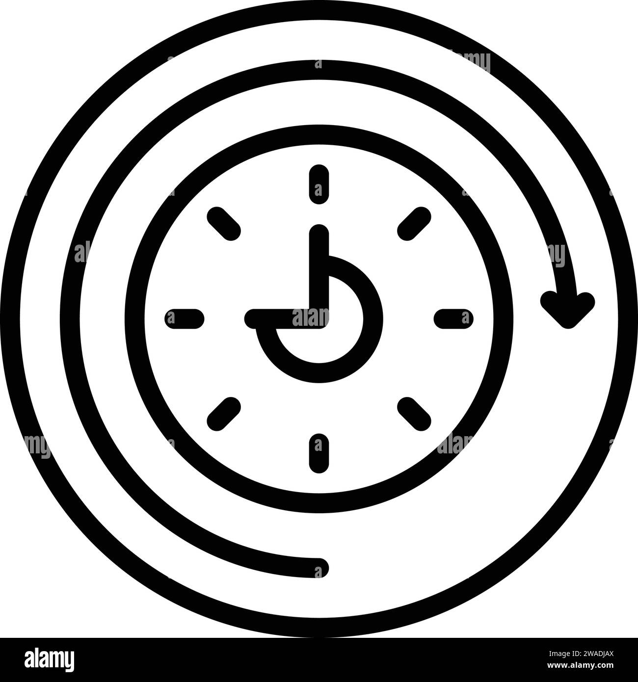 Symbol of forthcoming Stock Vector Images - Alamy