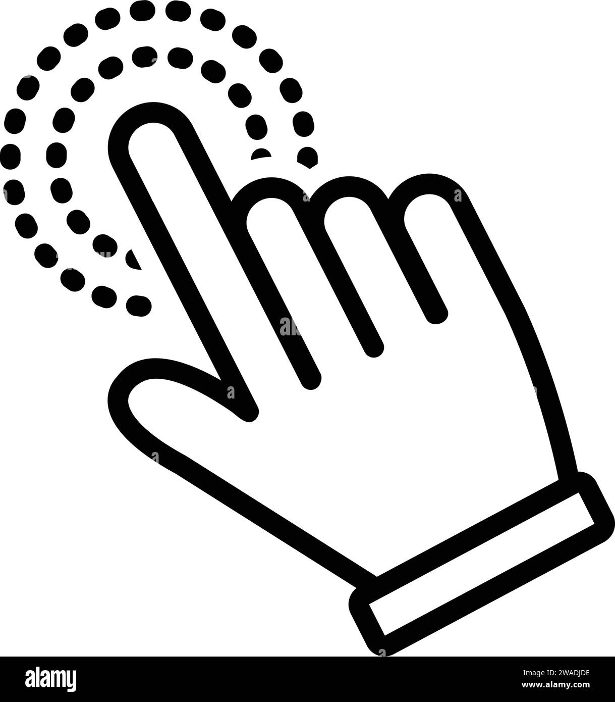 Icon for hand,cursor Stock Vector Image & Art - Alamy