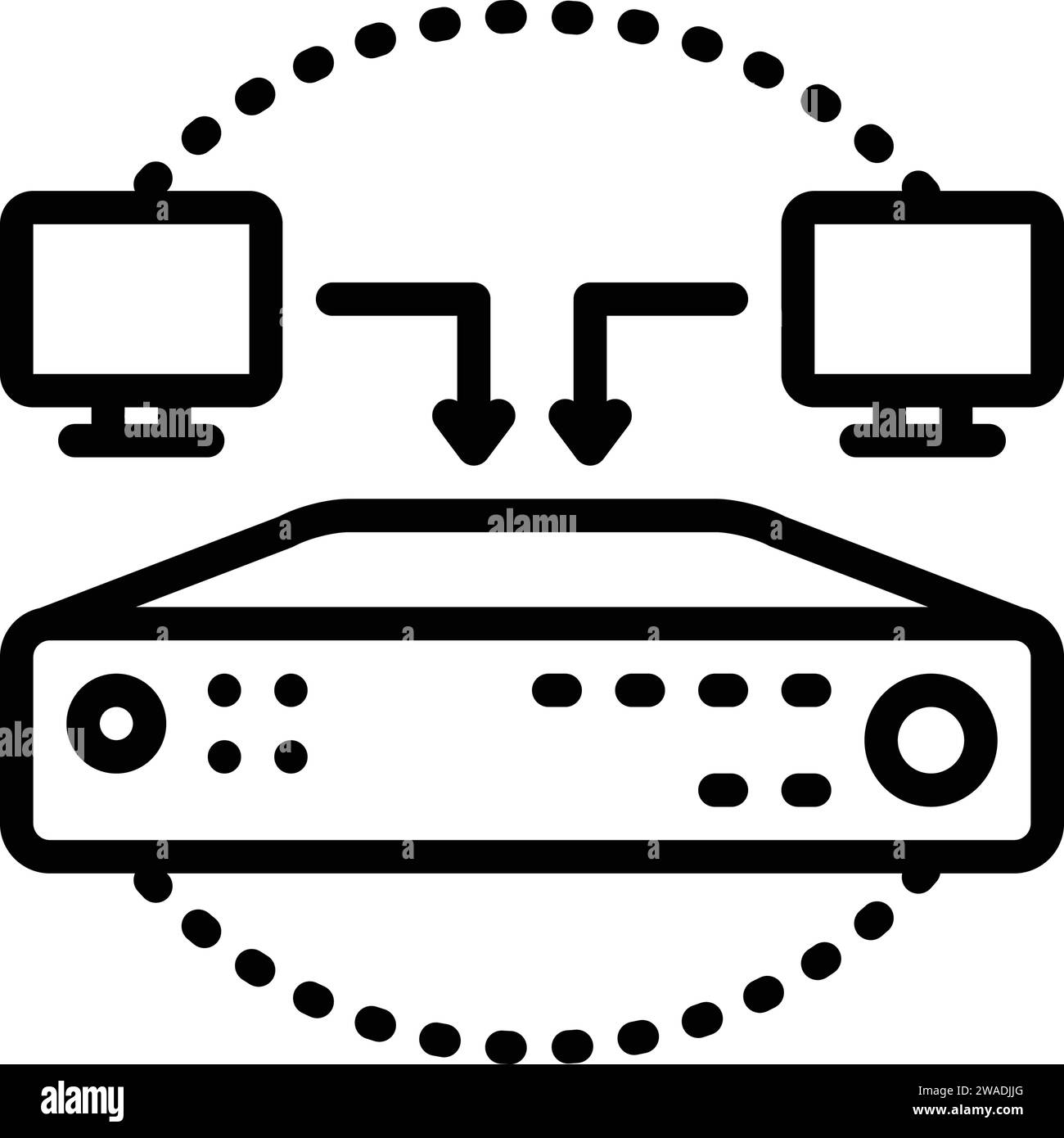 Load balancer Stock Vector Images - Alamy