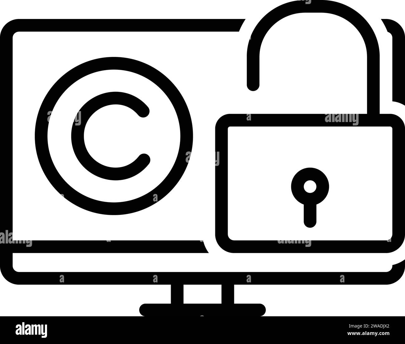 Icon for infringe,outstep Stock Vector Image & Art - Alamy