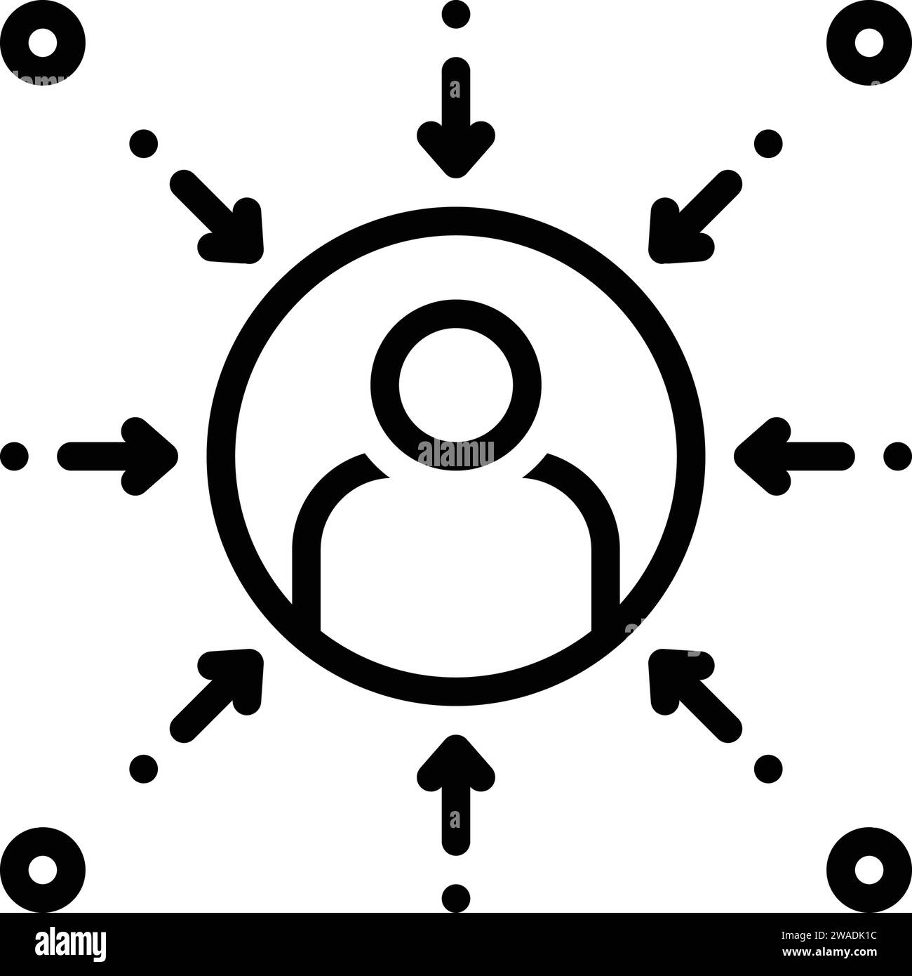 Icon for Prejudice, bias Stock Vector Image & Art - Alamy