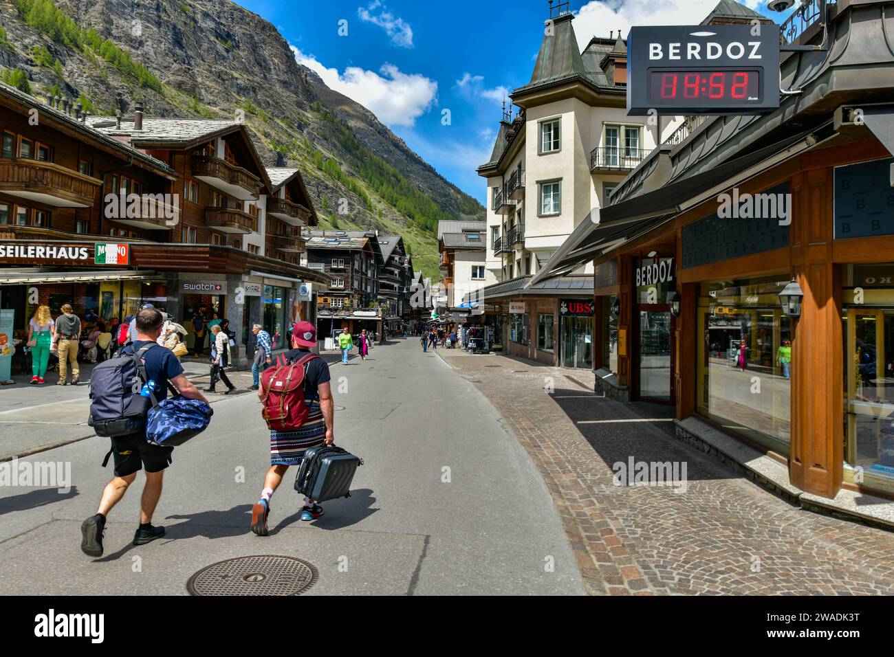 Zermatt village hi-res stock photography and images - Alamy