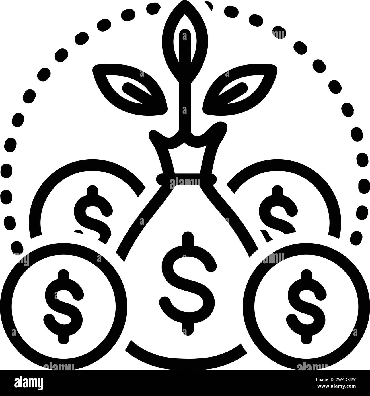 Profitability icon hi-res stock photography and images - Alamy